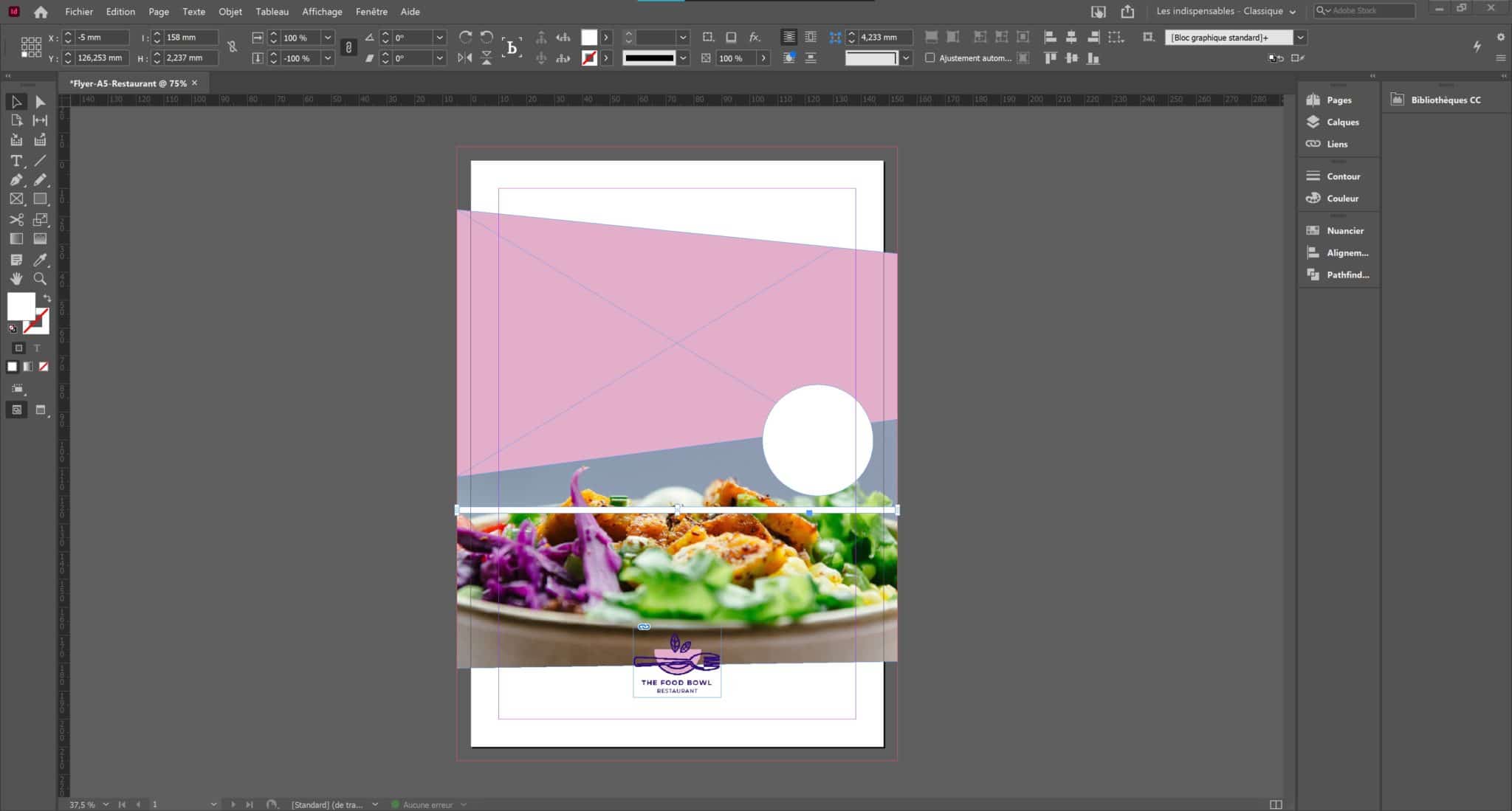 Tutoriel Indesign gratuit : comment réaliser un flyer ? - Florine MICHALAK