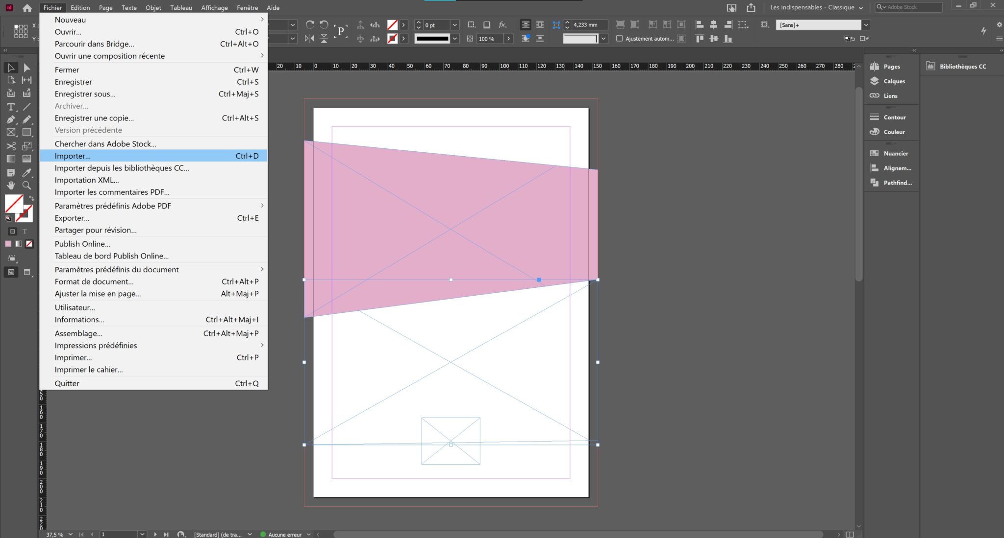Tutoriel Indesign gratuit : comment réaliser un flyer ? - Florine MICHALAK