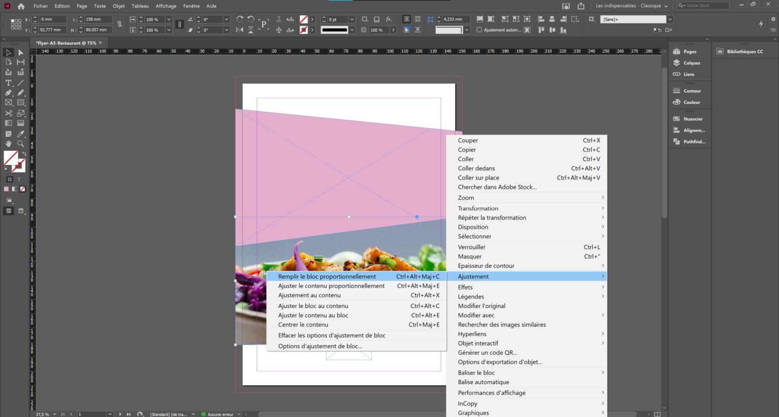 Tutoriel Indesign gratuit : comment réaliser un flyer ? - Florine MICHALAK