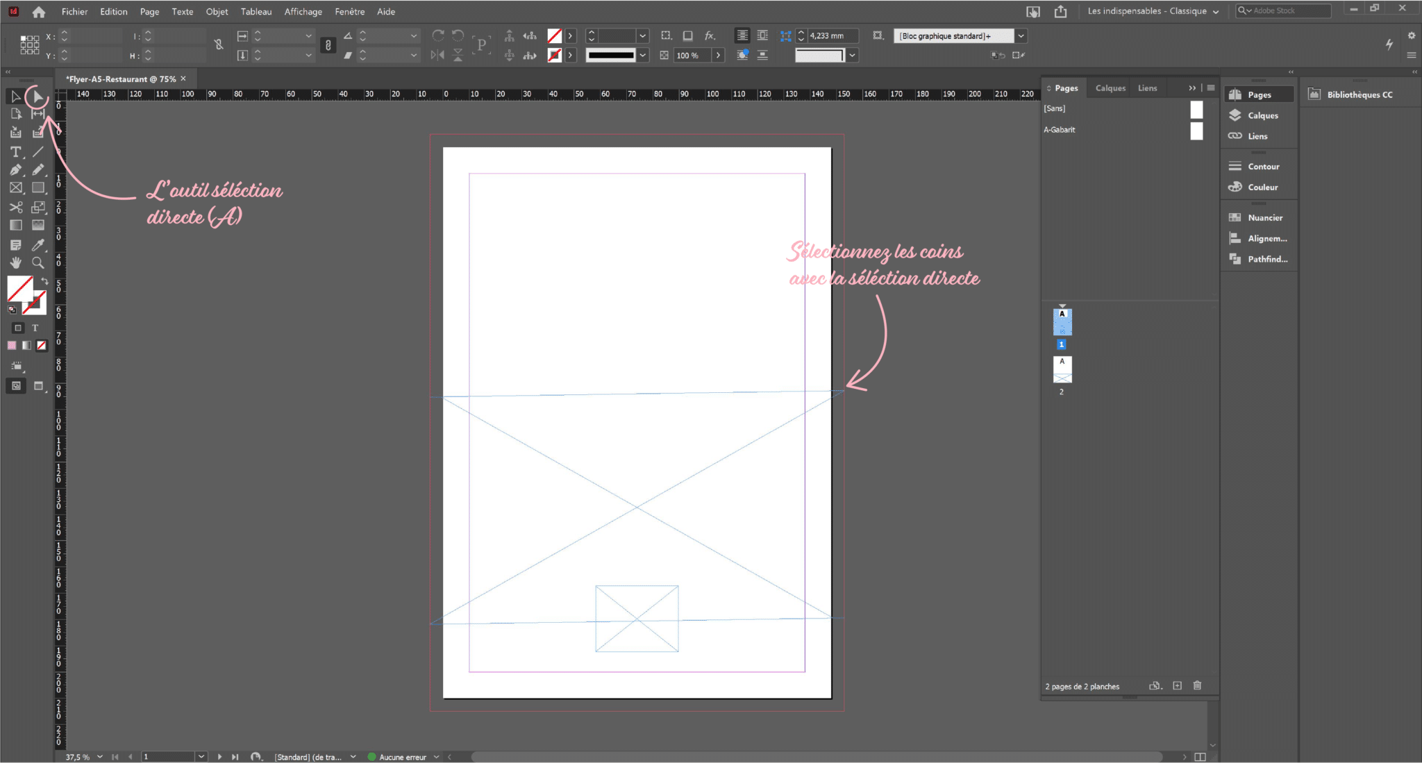 Tutoriel Indesign gratuit : comment réaliser un flyer ? - Florine MICHALAK
